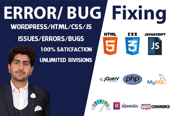 Fix Wordpress Html Css Website Php Mysql Issues By Iprodeveloper Fiverr