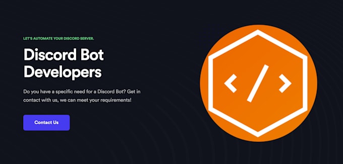 Make you a discord bot in javascript by Nomadapps | Fiverr