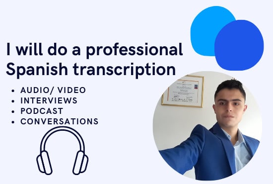 Do a spanish transcription of your audio recording by Dgarzonmateus ...