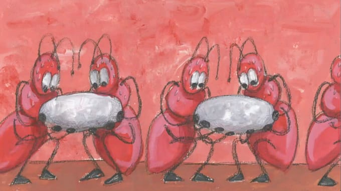 Make a 2d traditional hand drawn loop animation by Jiseonlee | Fiverr