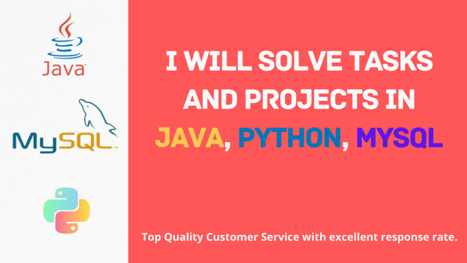 Do Java Mysql Database Coding Programming Project Developer By Programmer1010 Fiverr