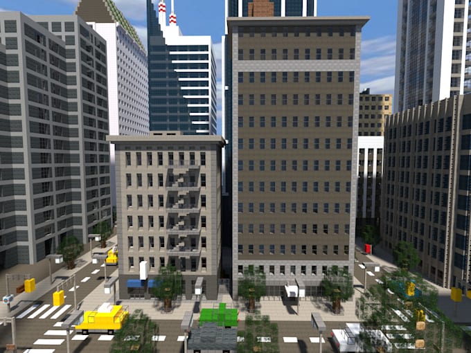 Build a city for you in minecraft by Pr3bzi | Fiverr