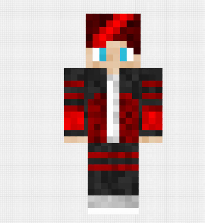 Create an unique minecraft skin by Ag_ytdesigner | Fiverr