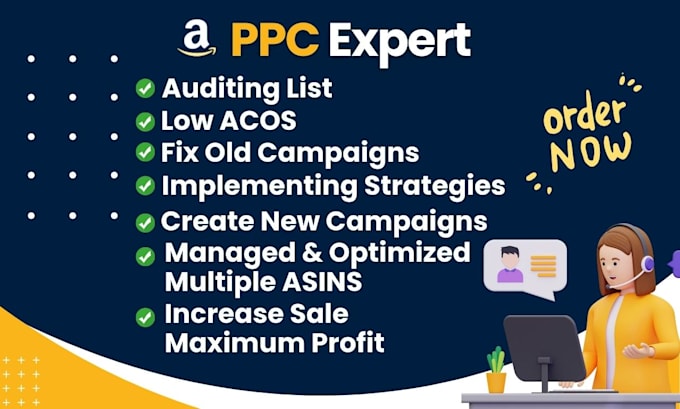 Setup manage and optimize amazon ppc campaigns sponsored ads ppc amazon ...