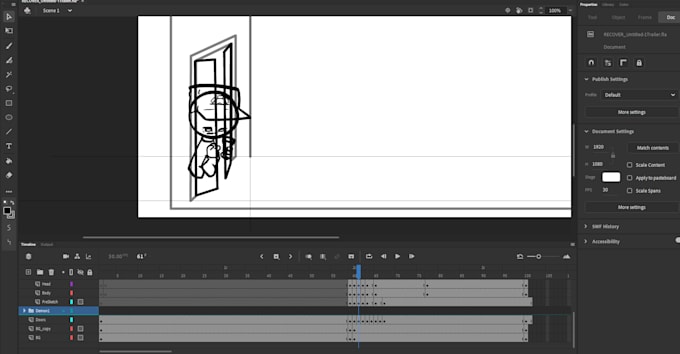 Create a short and simple animation gif by Screenysketches | Fiverr