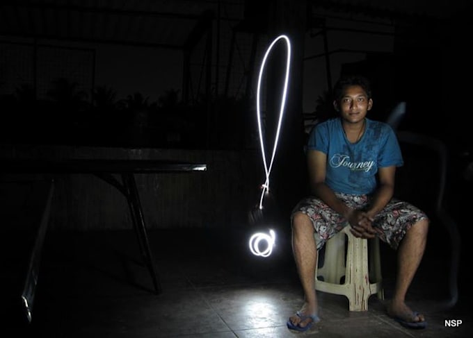 Create light paintings, light photography by Nithinsuresh | Fiverr