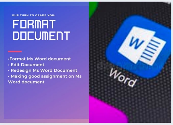 Design and edit professional ms word document by Anumfarooq786 | Fiverr