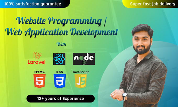 Be your react and node js developer for website development by Geekdeveloper | Fiverr