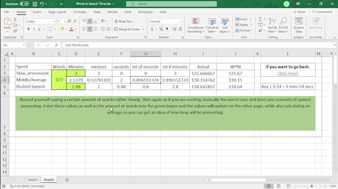 Create a custom excel document with inbuilt logic by Dysxleic | Fiverr