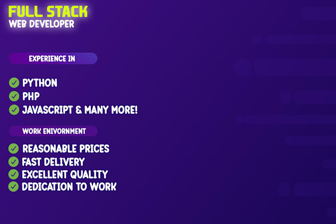 Devenez votre développeur web full stack professionnel