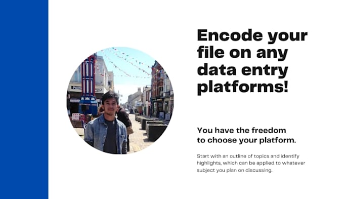 Encode data and convert it to any data entry tools you want by ...