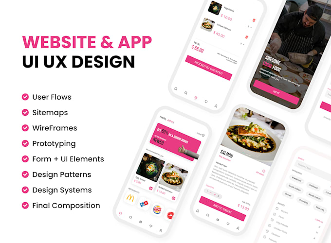 Design intuitive and modern ui ux for website and mobile app by Ricky ...