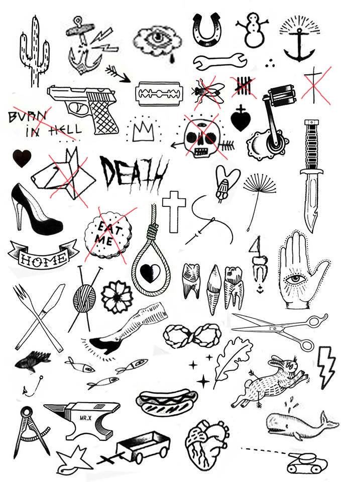 Draw everything you want in ignorant tattoo style by Mashibeat | Fiverr