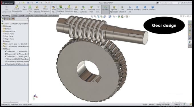 Design mechanical 3d design in solidworks by Karankaushik05 | Fiverr
