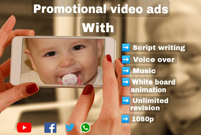 Do promotional short video ads for business and social media by ...