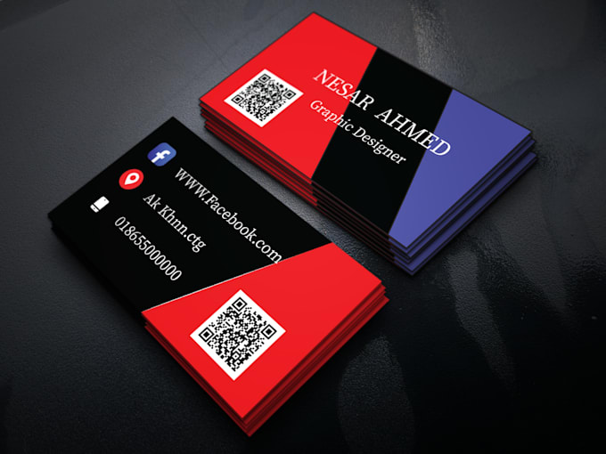 Do business card custom business card by Nuahmed2010 | Fiverr