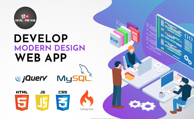 Develop any web app by Developers__hub | Fiverr