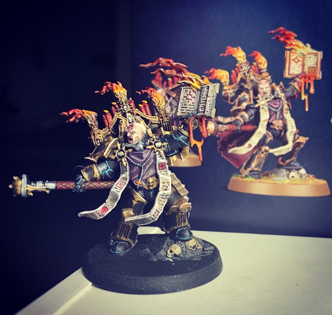 Assemble and paint table top miniatures by Theminismith | Fiverr