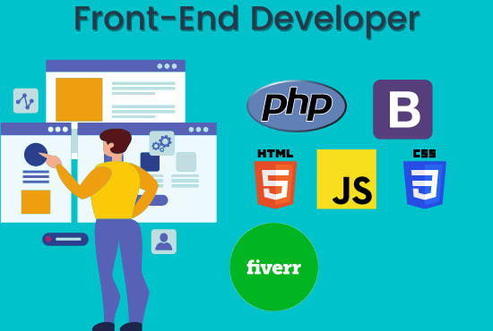 Be your front end web developer by Waleedkhalid514 | Fiverr