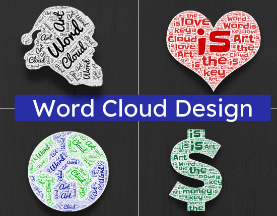 Do unique typography and word cloud art of any shape by Ivangpineda ...