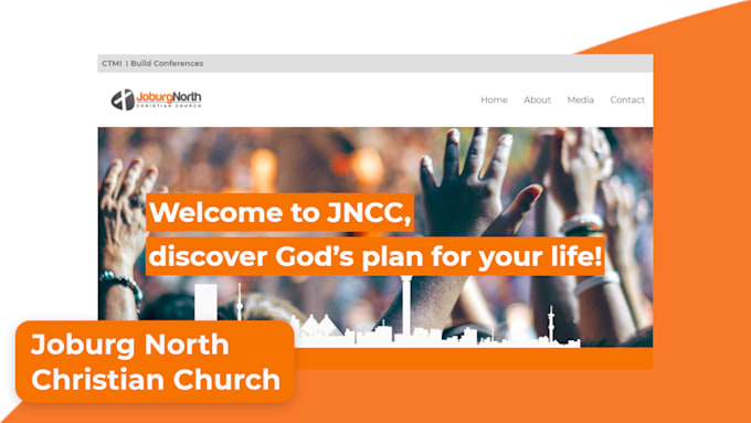 Build a simple landing page in html and css by Thierry_waters | Fiverr