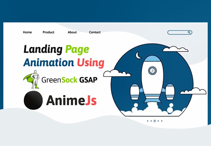 Do Svg Animation Using Gsap Animejs By Masumbellha Fiverr