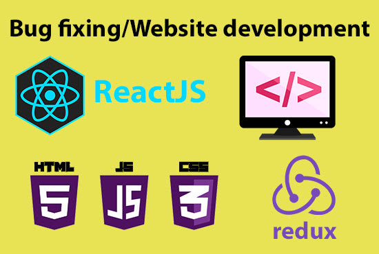 Code or fix bugs in javascript, react, html, css by Mu_saif | Fiverr