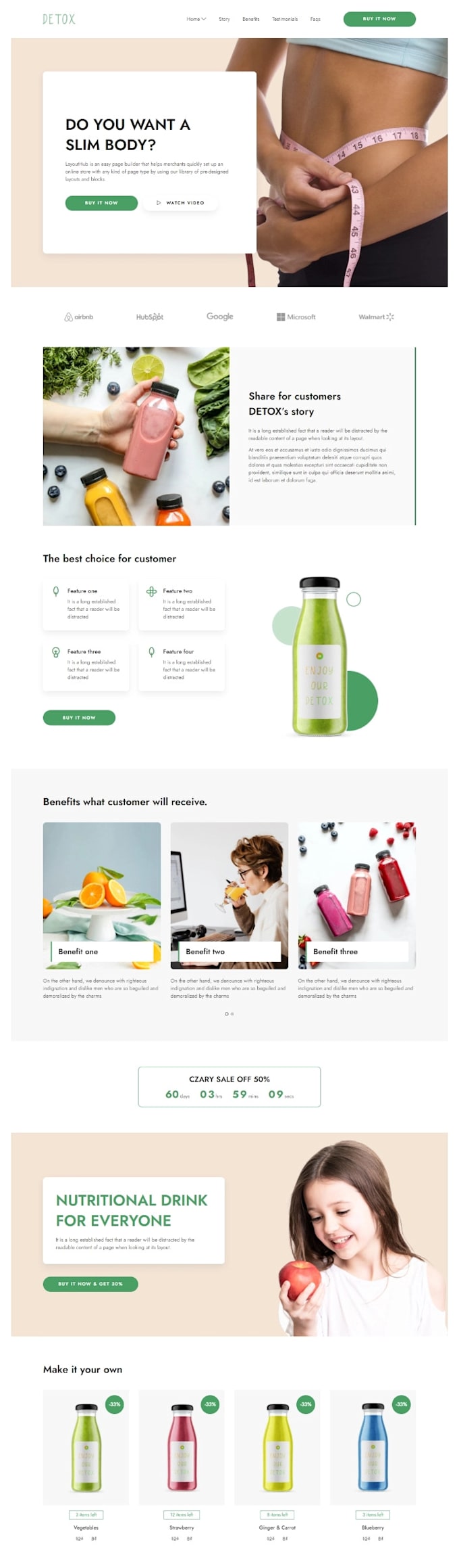 Design shopify landing page, product page and shopify store by ...