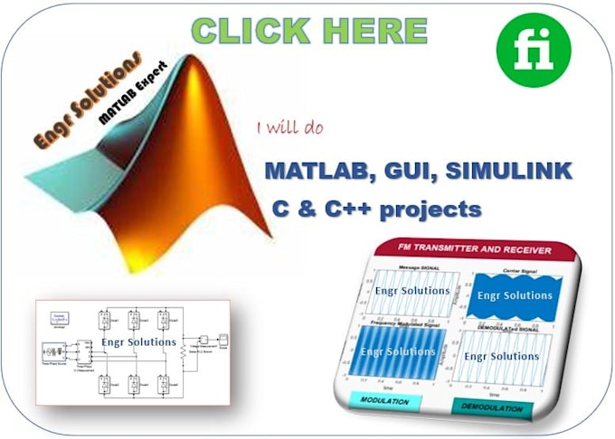 Do matlab, gui, simulink projects by Engrcoding | Fiverr