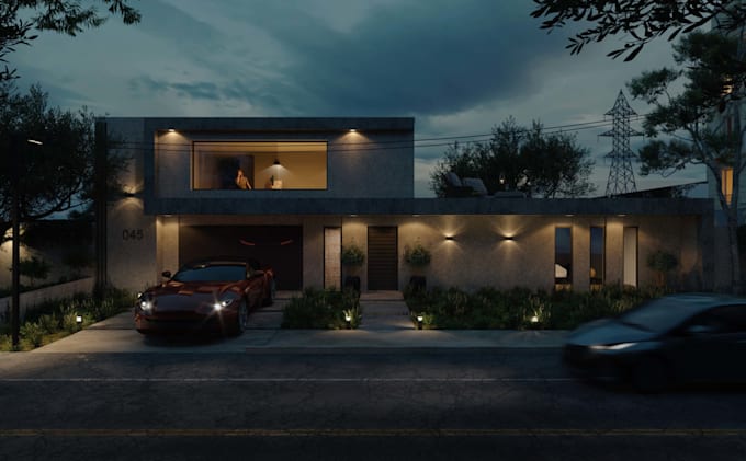 3d modling home design by Sepidehkhani | Fiverr