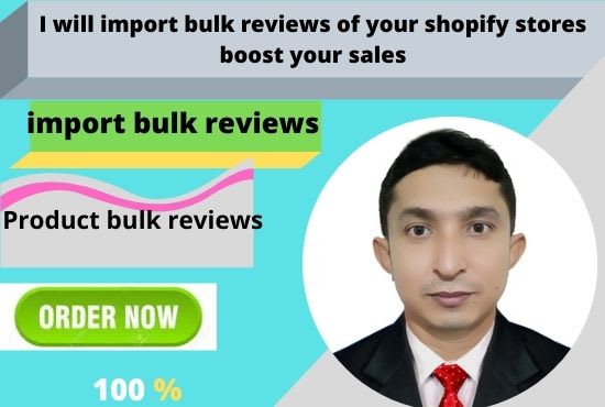 Upload import bulk reviews of your shopify stores boost your sales by ...