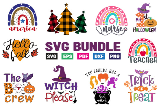 Do creative, svg, cut files, pdf, png, bundle design by Desing302 | Fiverr