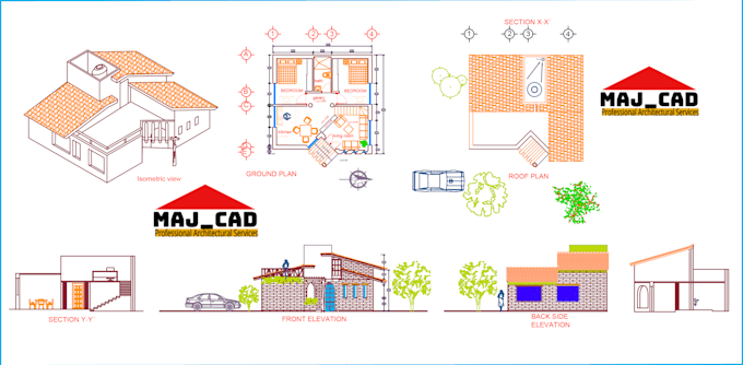 Your autocad draftsman architectural draftsman for 2d floor plan and 3d ...