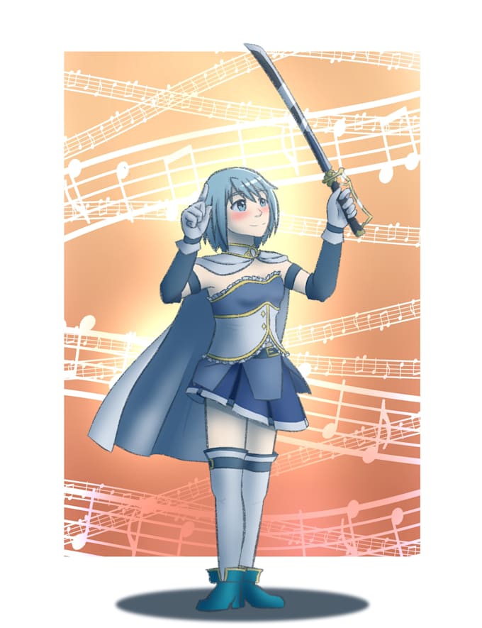 Draw anime inspired art by Runaway_fantasy | Fiverr