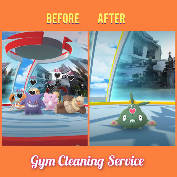 Clean your pokemon gym by Vinboya | Fiverr