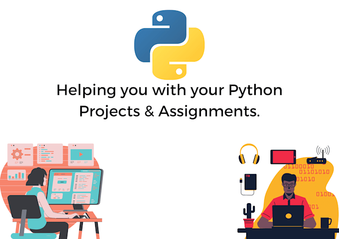 Help you with your python projects and assignments by Rdportsites | Fiverr