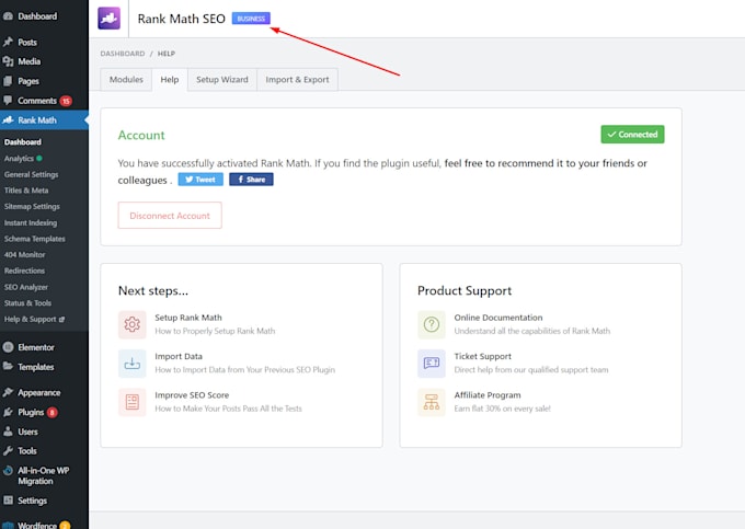 Install and configure rank math business with license by Hastech77 | Fiverr
