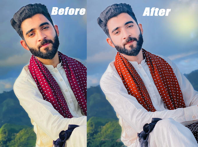 Clear face and photoedits in photoshop by Wajahatedits | Fiverr