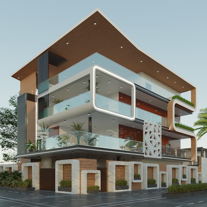 Create a realistic house design for you by Metr_des_studio | Fiverr