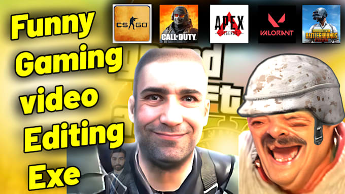 Do funny gaming video editing for youtube within 24 hours by Shan_khan ...