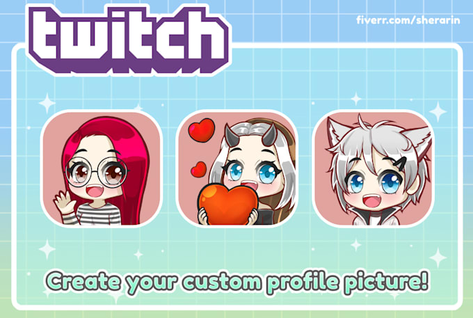 Create a cute and custom chibi anime profile picture for you by ...