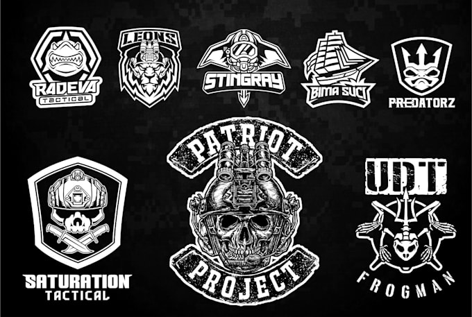 Design tactical illustration for patch or sticker by Kai_ink | Fiverr