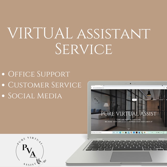 Be your most reliable virtual assistant by Purevassist | Fiverr