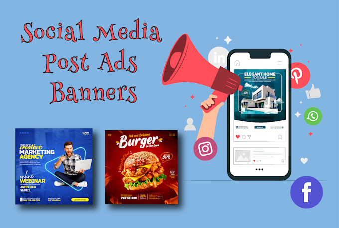 Design creative cool social media posts and video ads by Creation_fly ...