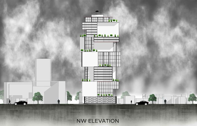 Render your architectural plan, site plan, elevation, section in ...