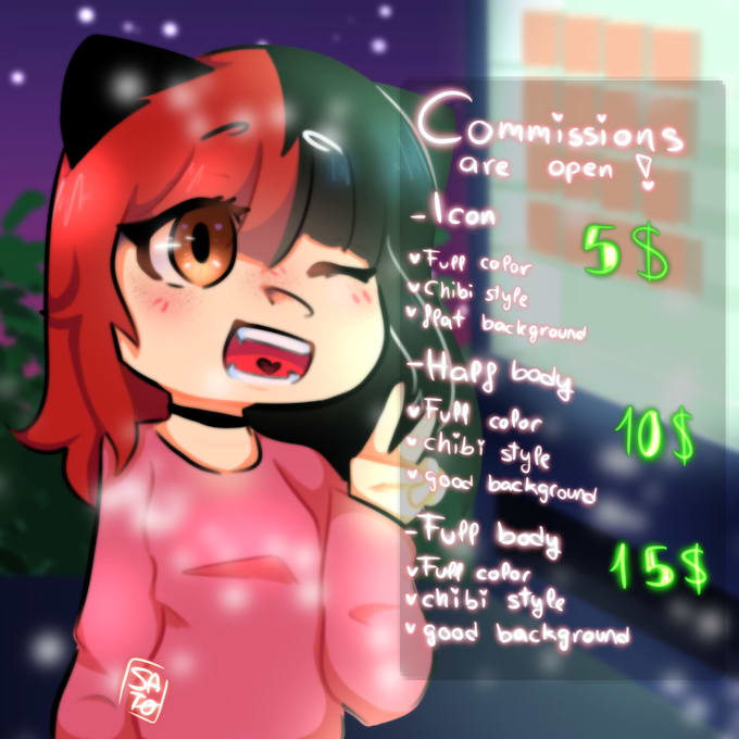 Draw commission in my style by Satonee23 | Fiverr