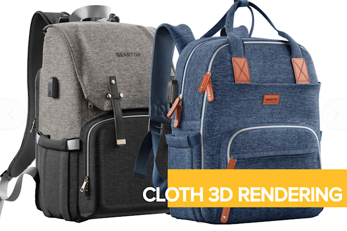 Render cloth textile fabric tissue garment fashion cushion made product ...