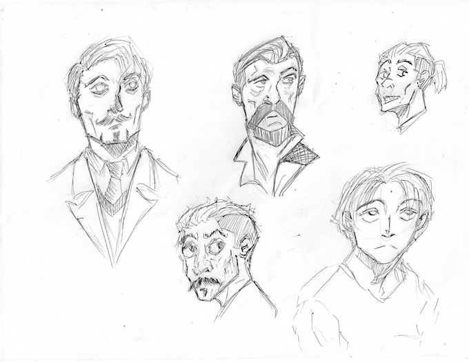 Create characters designs in different styles by Ahmedkane | Fiverr