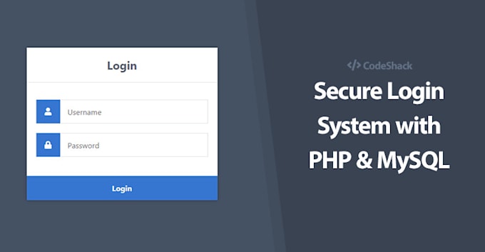 Create login system with php by Laysokhour | Fiverr
