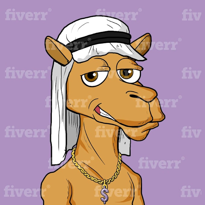 Draw nft artwork and designs for you to sell by Jochema | Fiverr